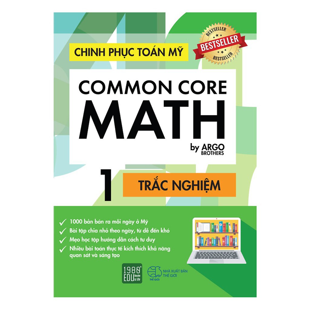 Sách - Common Core Math - Chinh phục Toán Mỹ - Tập 1 - TTR Bookstore ...