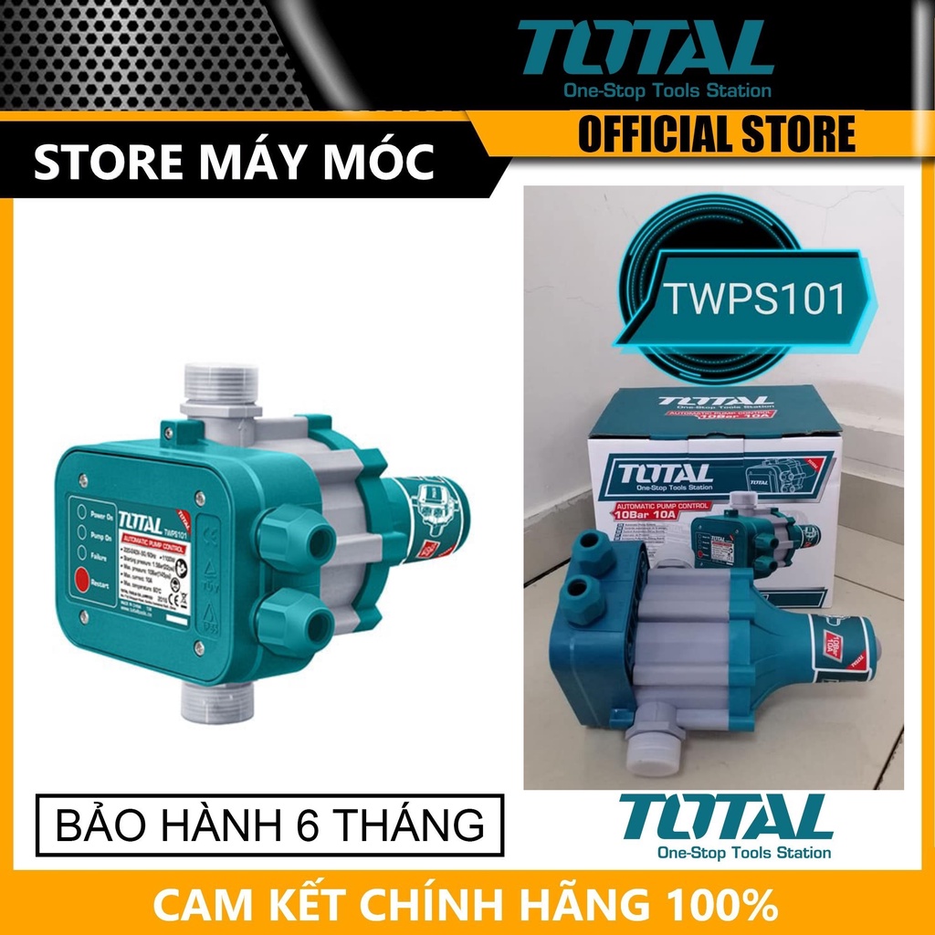 MÁY BƠM NƯỚC ĐIỀU KHIỂN TỰ ĐỘNG TOTAL TWPS101- HÀNG CHÍNH HÃNG | Shopee ...