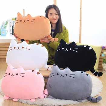 Thú bông mèo Pusheen hot icon siêu cute (25cm---->50cm) Gối ôm Gối tựa ...