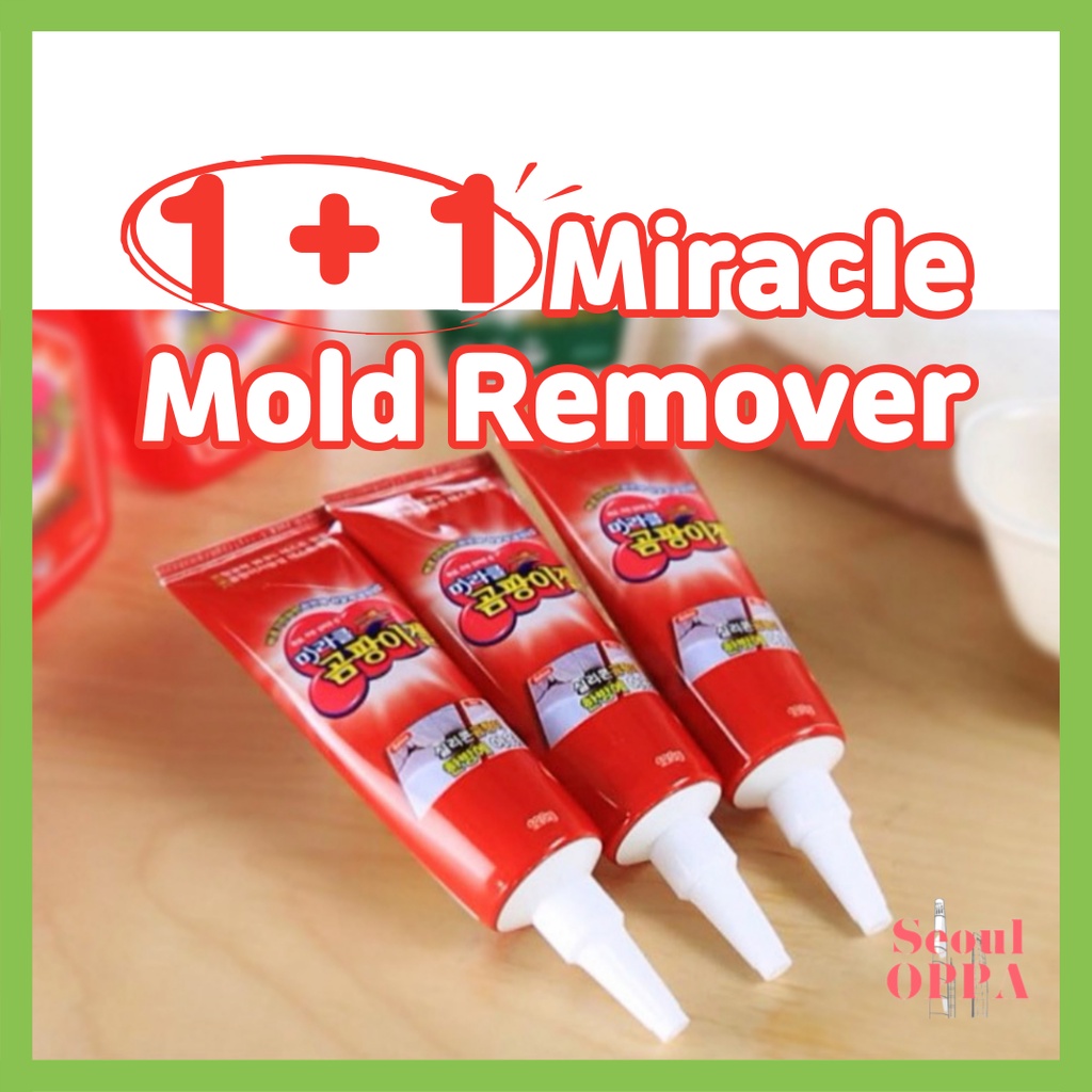 [Miracle] 1+1 Mold Remover Gel 120g Gel Chất Tẩy Nấm Mốc Mildew Cleaner ...