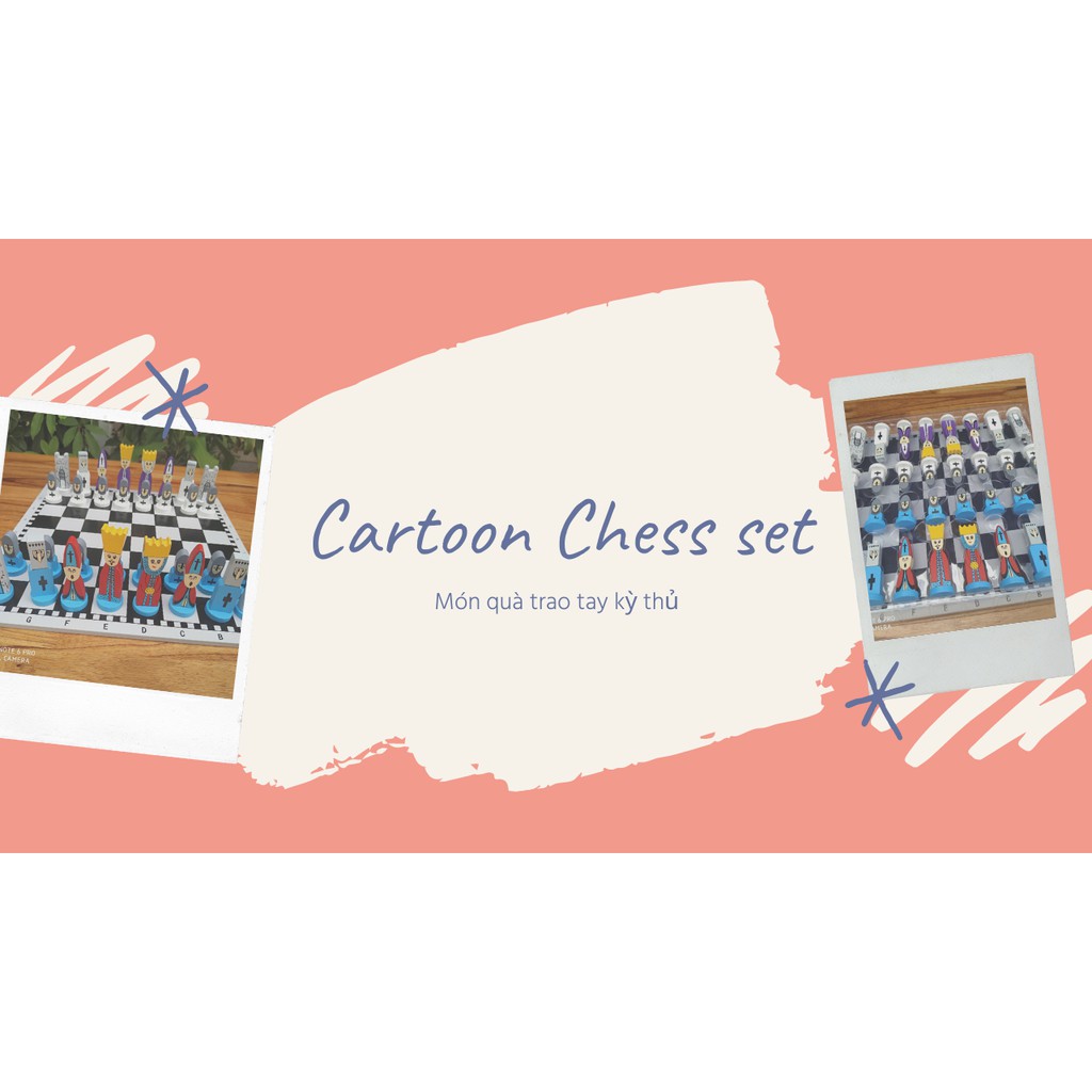 CỜ VUA HOẠT HÌNH | CARTOON CHESS SET | Shopee Việt Nam