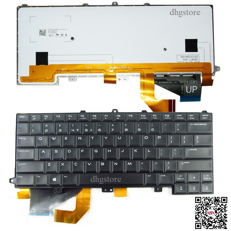 Bàn phím laptop Dell Alienware 14X M14X R3 R4 P39G | Shopee Việt Nam