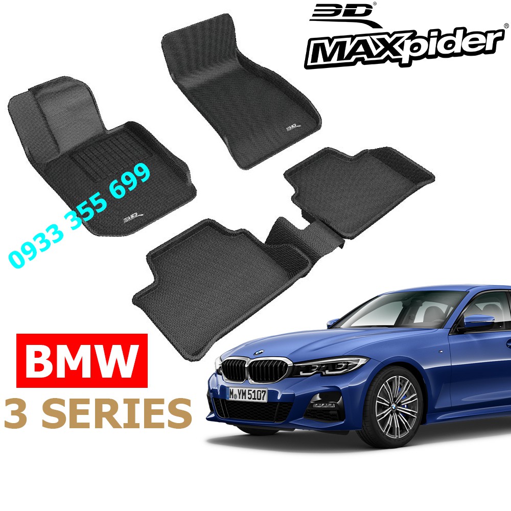 Thảm Lót Sàn BMW 3 series 320i/328i/330i/F30/G20 chính hãng 3D MAXpider KAGU | Shopee Việt Nam