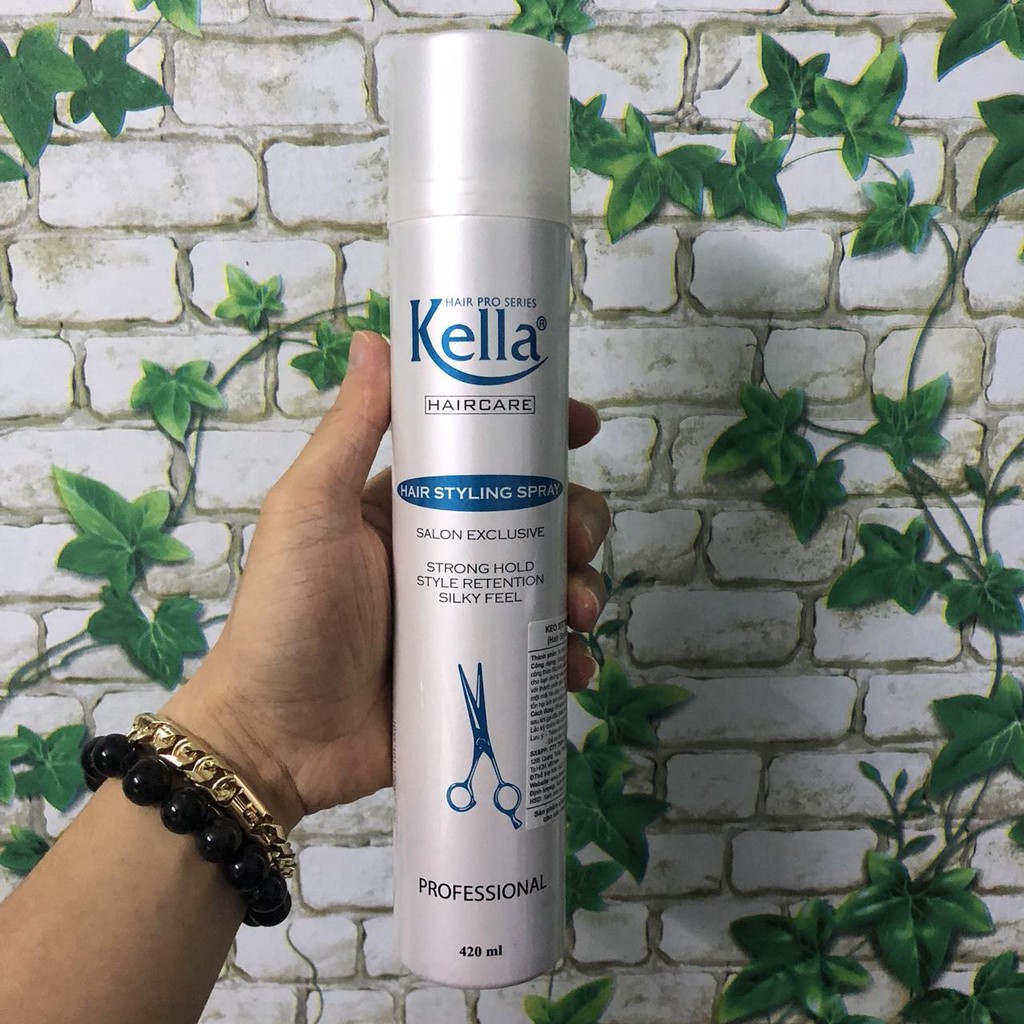 Keo xịt tóc Kella HairCare (giữ nếp mềm tự nhiên) | Shopee Việt Nam