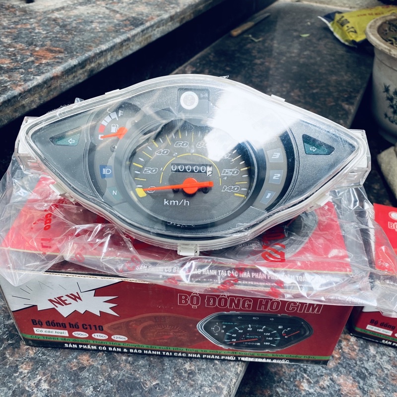 Đồng hồ điện tử xe Wave 110, wave nhỏ zx alpha, wave 100 50cc rs thái ...