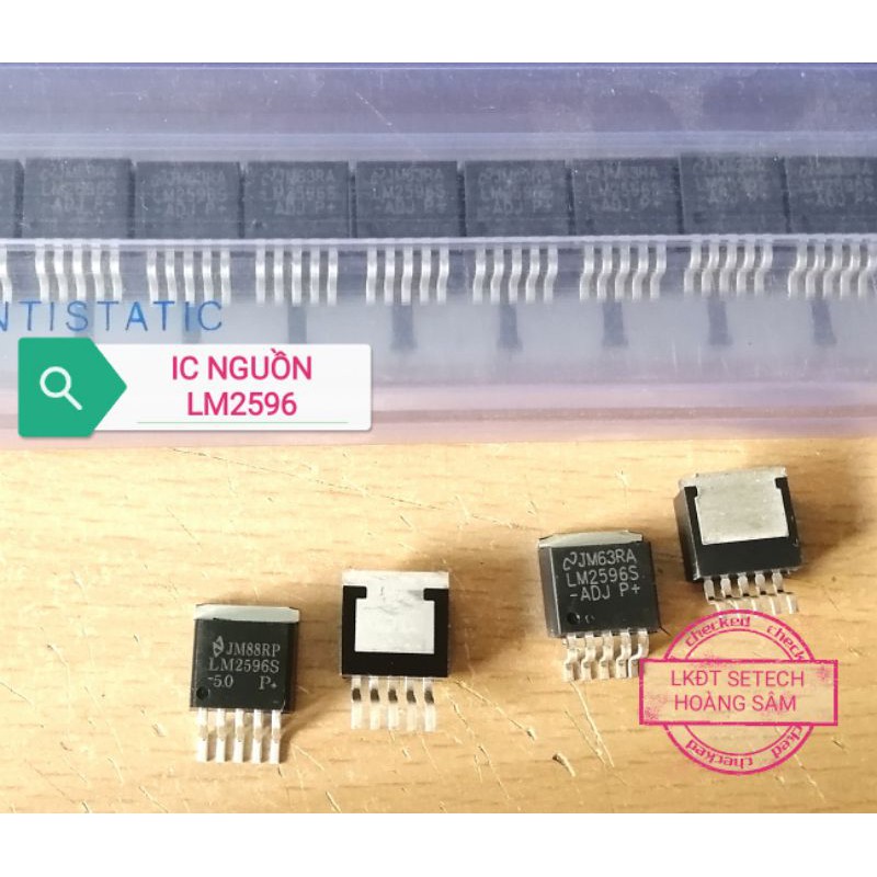 IC nguồn LM2596 chân hàn dán LM2596S-5 0 LM2596S-ADJ | Shopee Việt Nam
