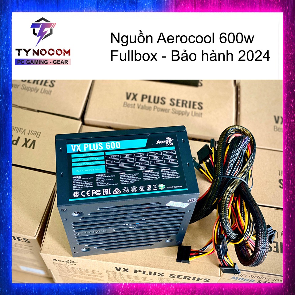 Nguồn máy tính Aerocool VX Plus 500W - 600W | Shopee Việt Nam