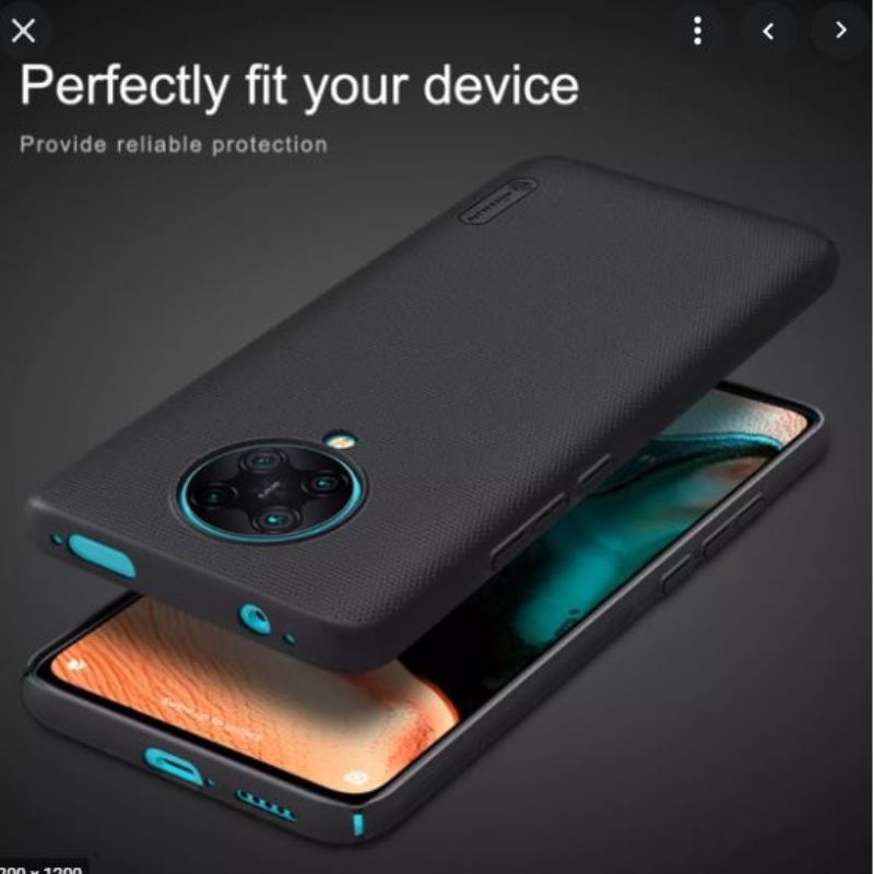 Ốp lưng xiaomi K30 PRO/k30 ultra chính hãng Nillkin dạng sần chống bám mồ hôi | Shopee Việt Nam