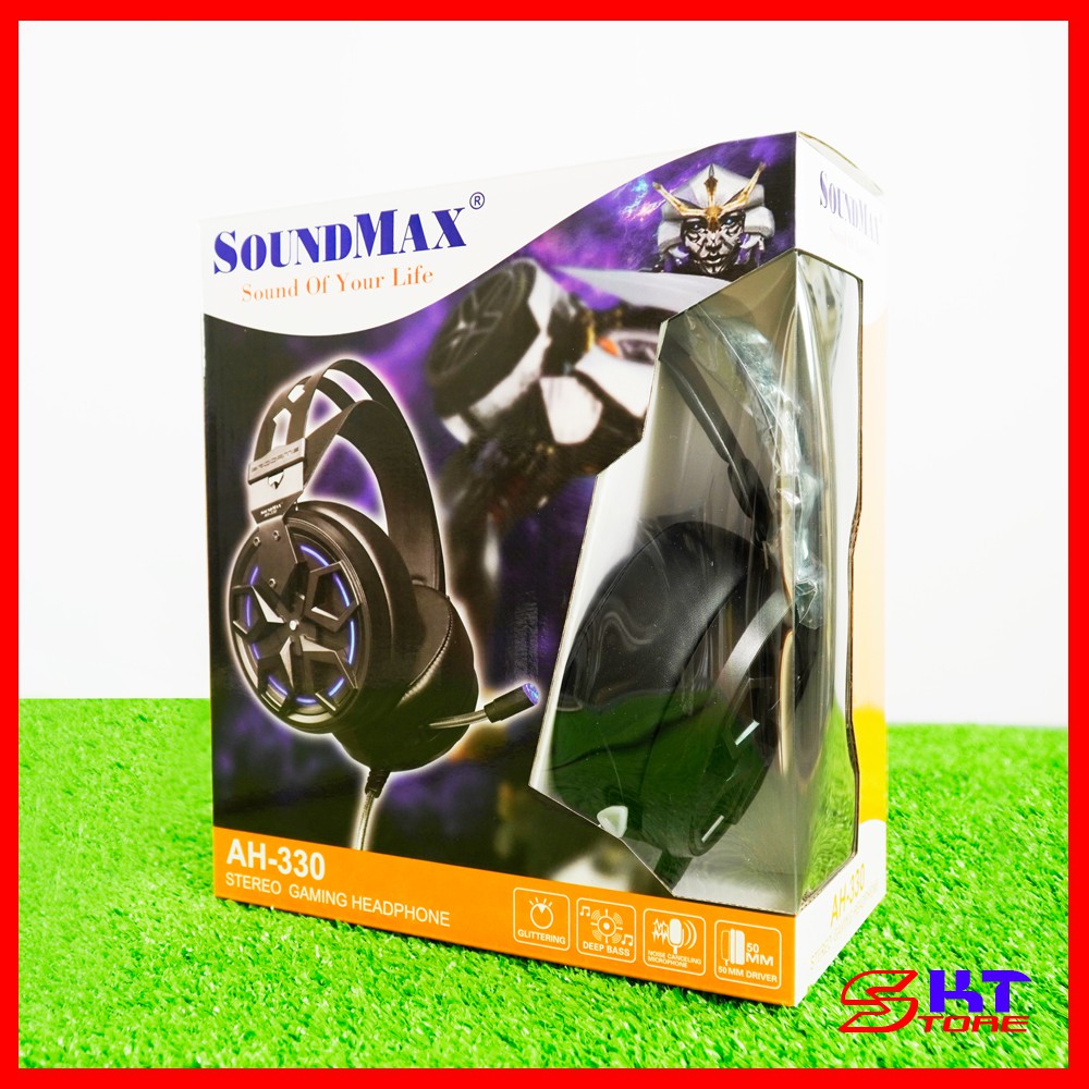 Tai Nghe SoundMax AH330 Rẻ, Đẹp, Bass Sâu, Đeo Lâu Không Mệt - Hàng ...