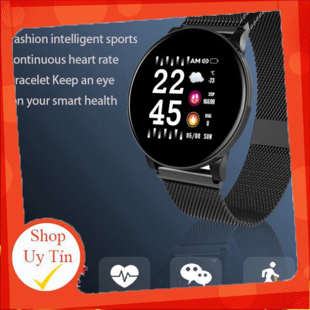Đồng Hồ Thông Minh W8 - Smart Watch W8 Theo Dõi Sức Khỏe - Hỗ Trợ Văn ...