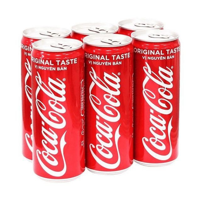 LỐC 6 LON COCA COLA 330ML | Shopee Việt Nam
