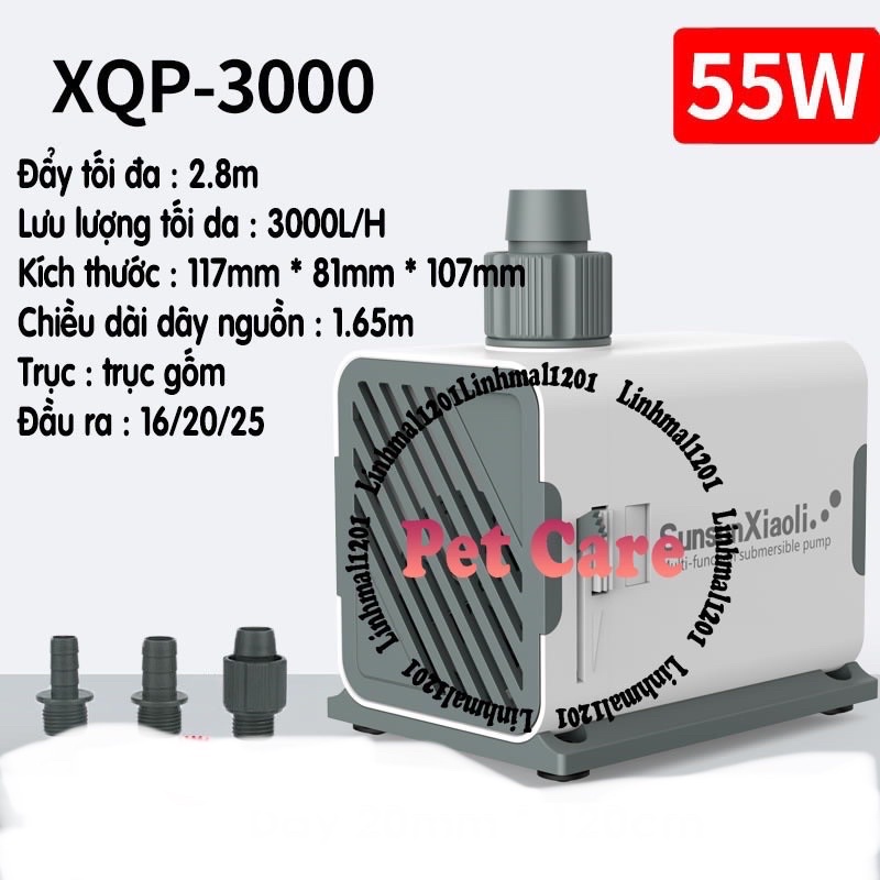 Máy bơm bể cá SUNSUN XIAOLI XQP - XQP 500 - XQP 1000 - XQP 1500 - XQP ...