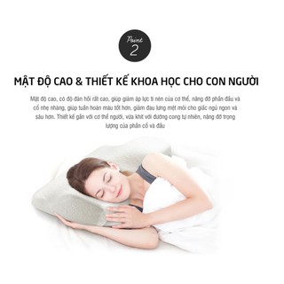 Gối Memory Foam 50D Lock & Lock HLW114 | Shopee Việt Nam