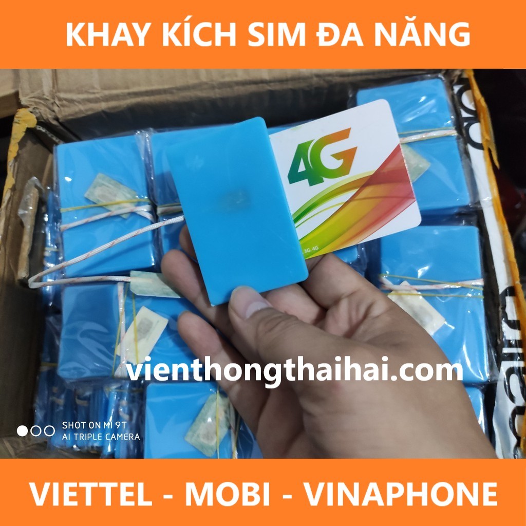 Khay kích sim loại 1 đa mạng Viettel,mobi,vina,vnmb,gmobi | Shopee Việt Nam