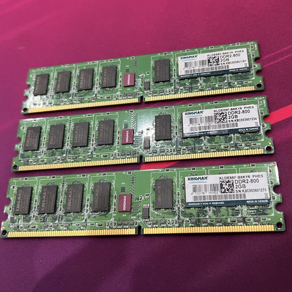 Ram PC Kingmax DDR2 2GB Bus 800MHz - Cũ | Shopee Việt Nam