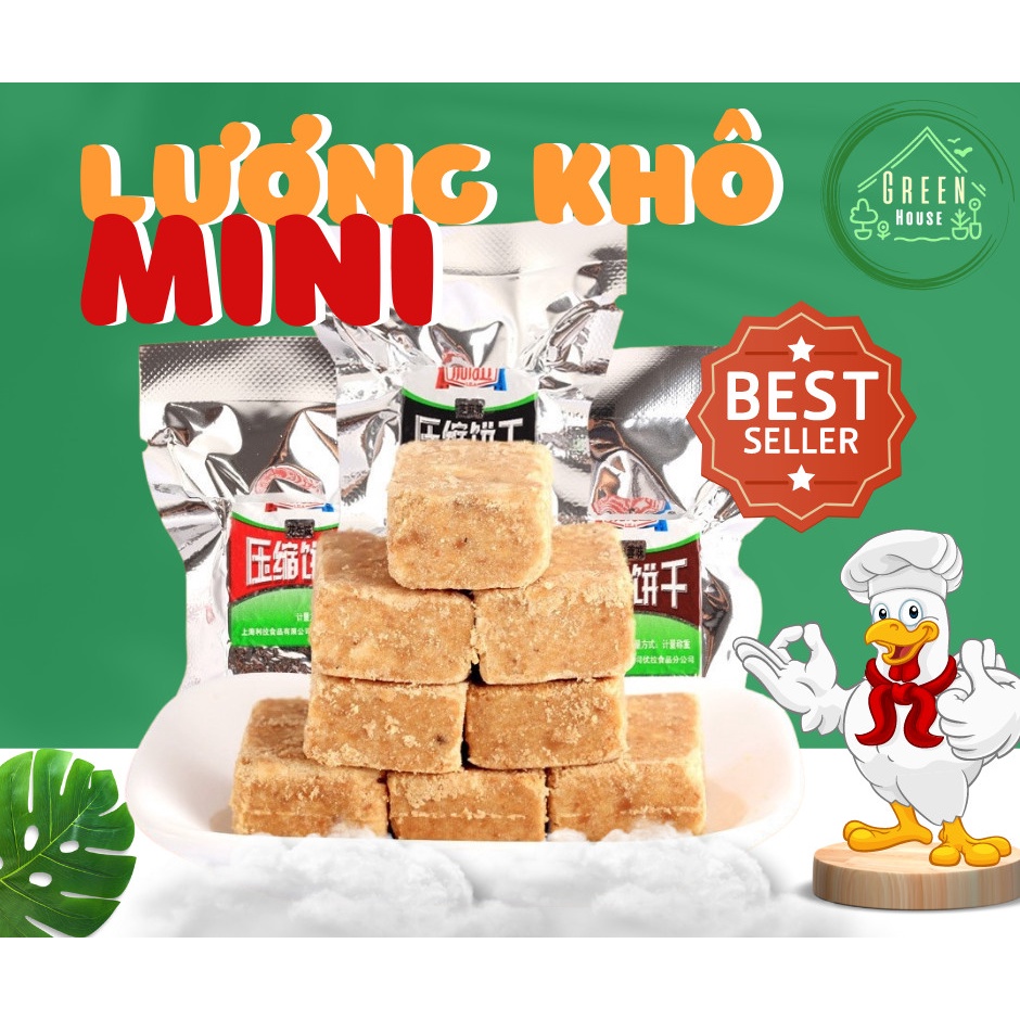 500GR lương khô mini Lila Trung Quốc mix sẵn các vị, lương khô mini ...