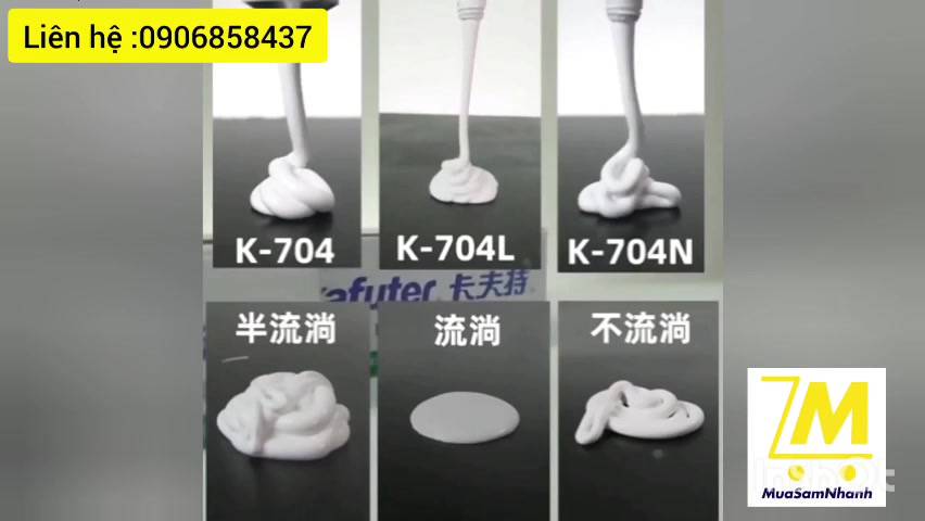 Keo Silicone Đổ Mạch Tản Nhiệt Kafuter-704 Chịu Nhiệt Chống Nước 45g | Shopee Việt Nam