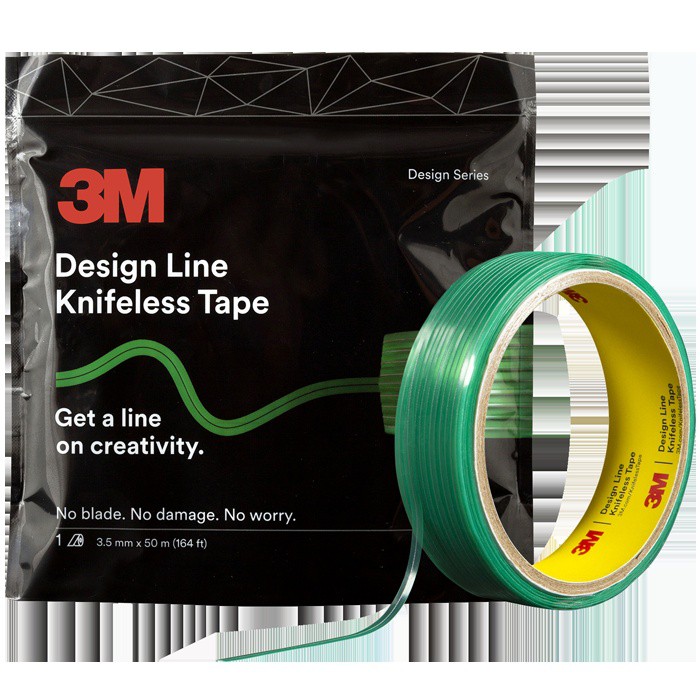 Băng keo chỉ cắt decal wrap đổi màu xe 3M Design Line Knifeless Tape ...