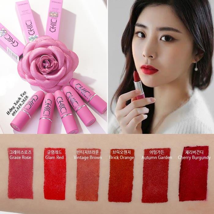 son Chic holic Cooling ( tặng 1 bút chì xé nâu hoặc đen) | Shopee Việt Nam