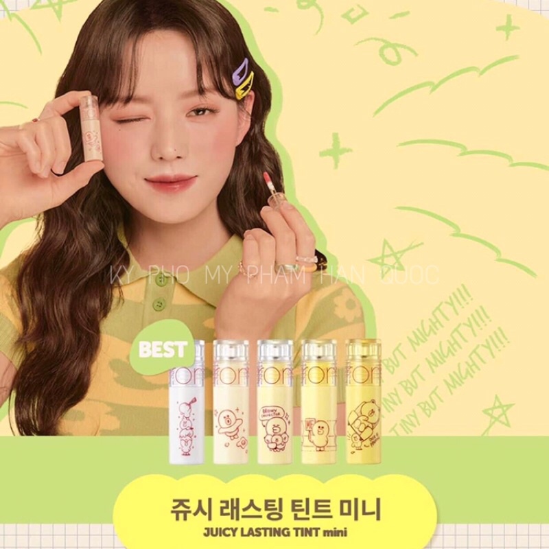 Son Romand Tint bản mini size. | Shopee Việt Nam