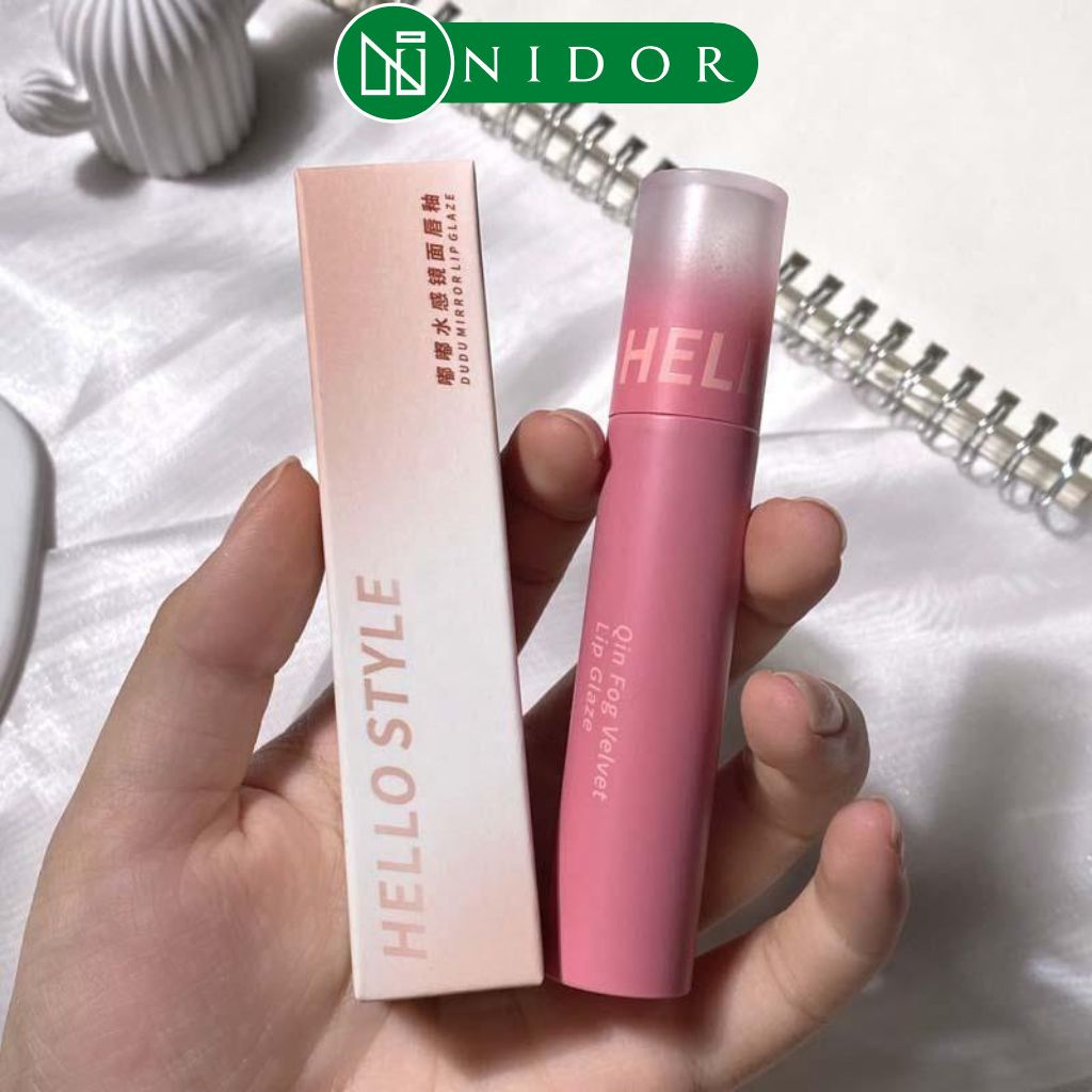 Son Bóng HELLO STYLE Dudu Mirrorlip Glaze | Shopee Việt Nam