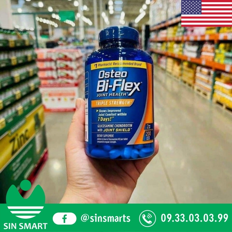 [Date xa] Viên uống Osteo Bi-Flex Joint Health chai 200 viên của Mỹ ...