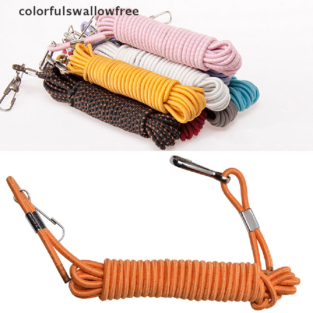 colorfulswallowfree 3/4/5m Fishing Rope Pole Rod Protector Elastic ...