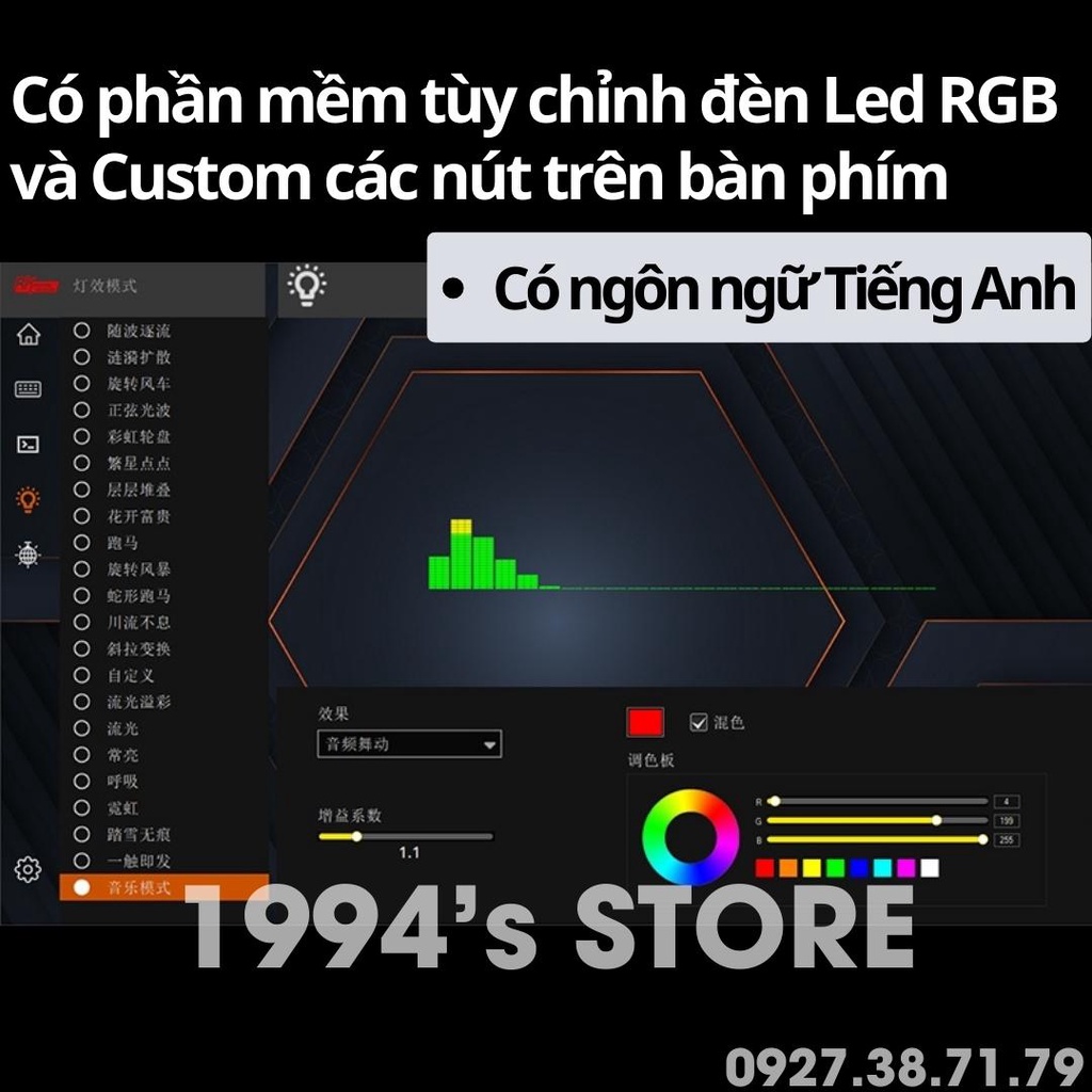 [SẴN] KIT Bàn phím cơ RK G68, RK871/RK68 Plus Led RGB - Bluetooth 5.1 | Wireless 2.4G | Dây Type ...