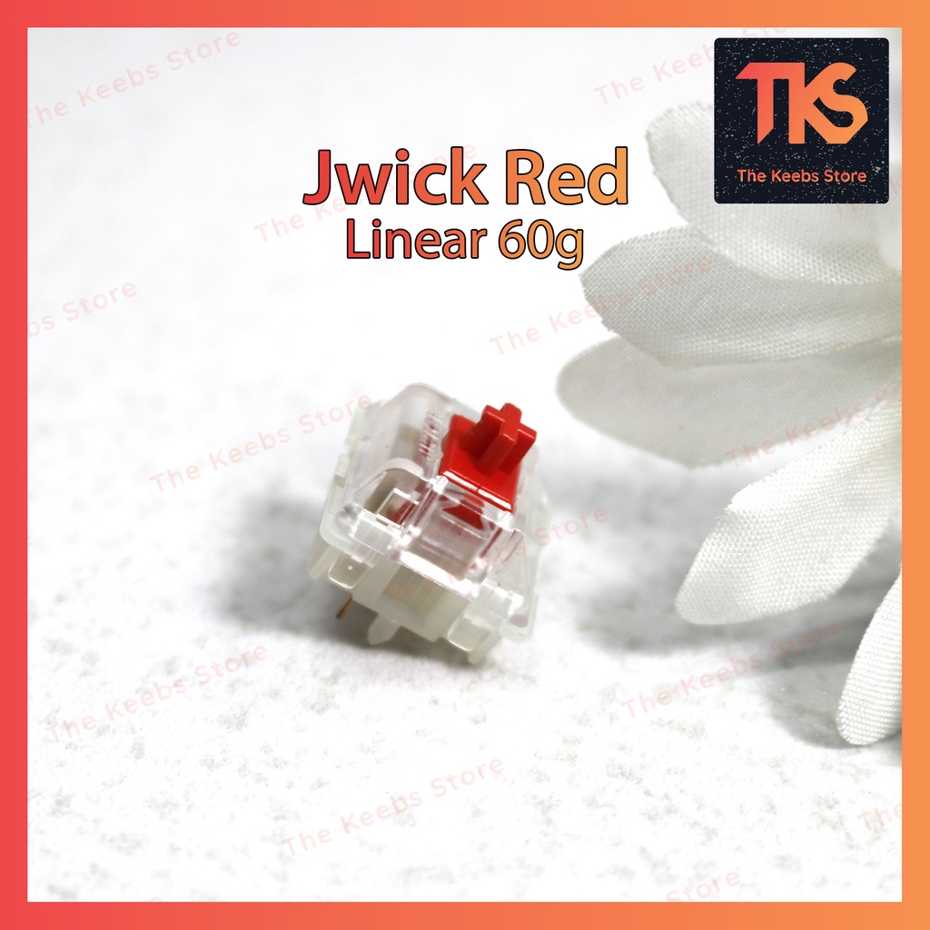 Switch Jwick Red | Linear 60g | công tắc bàn phím cơ | TKS | Shopee ...