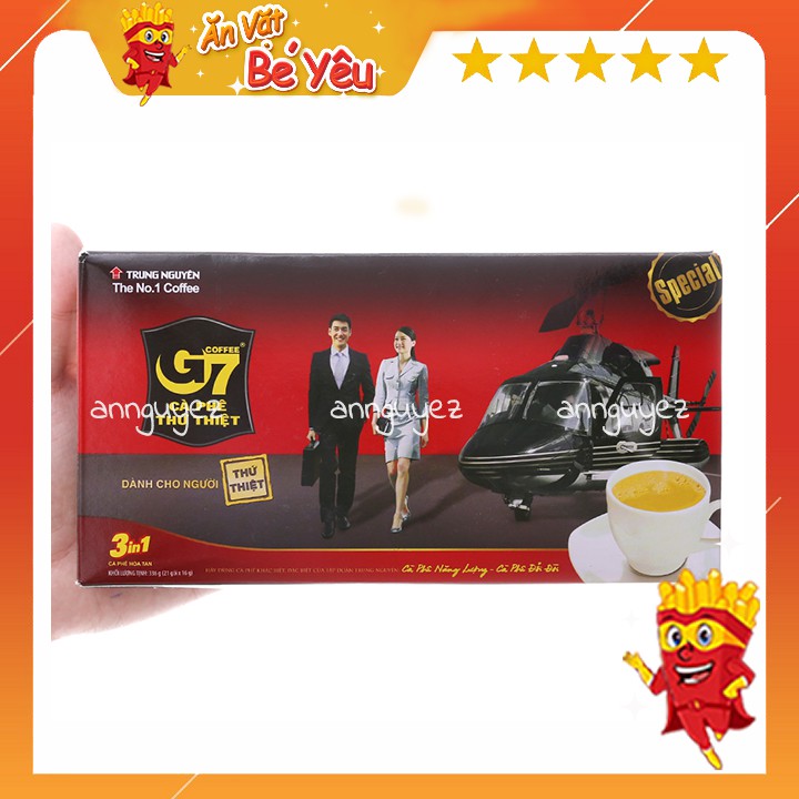 Cà Phê hòa tan G7 3in1 hộp 21 gói 16g Trung Nguyên | Shopee Việt Nam