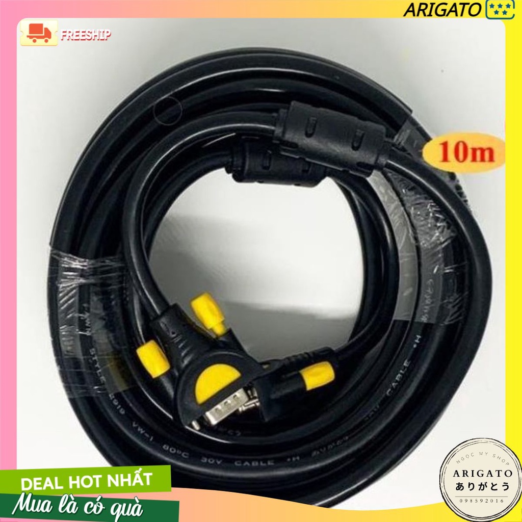DÂY VGA 3+6 1,5M 3M 5M ARI ARIGATO Đảm Bảo Chất Lượng[hn-ARIGATO] [NM ...
