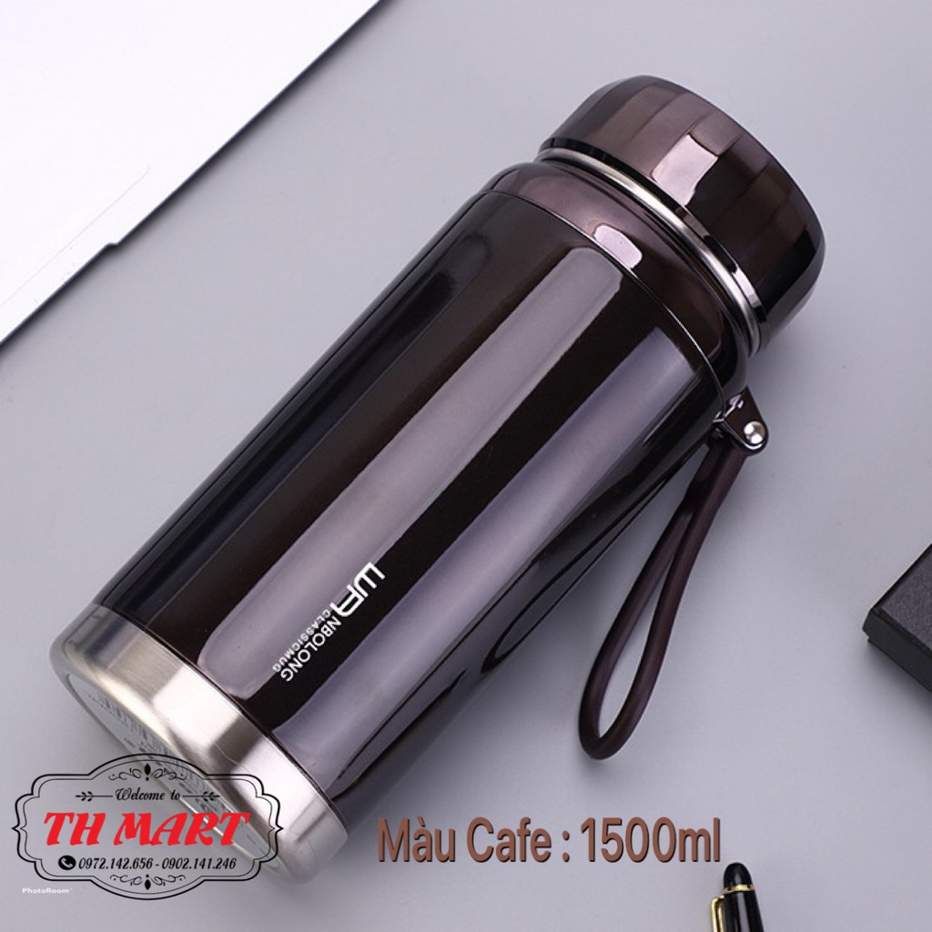 Bình giữ nhiệt Baol inox 304 nóng lạnh giữ nhiệt 24h dung tích 1000ml, 1200ml, 1500ml | Shopee ...
