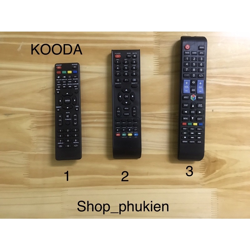 Remote điều khiển tivi KOODA | Shopee Việt Nam