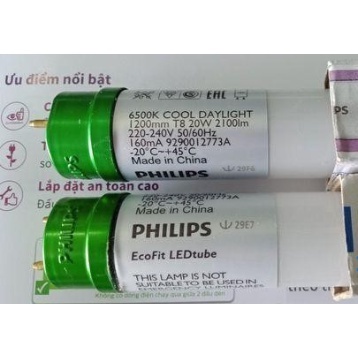 Bóng led tube Philips ecofit HO 1m2 20W | Shopee Việt Nam