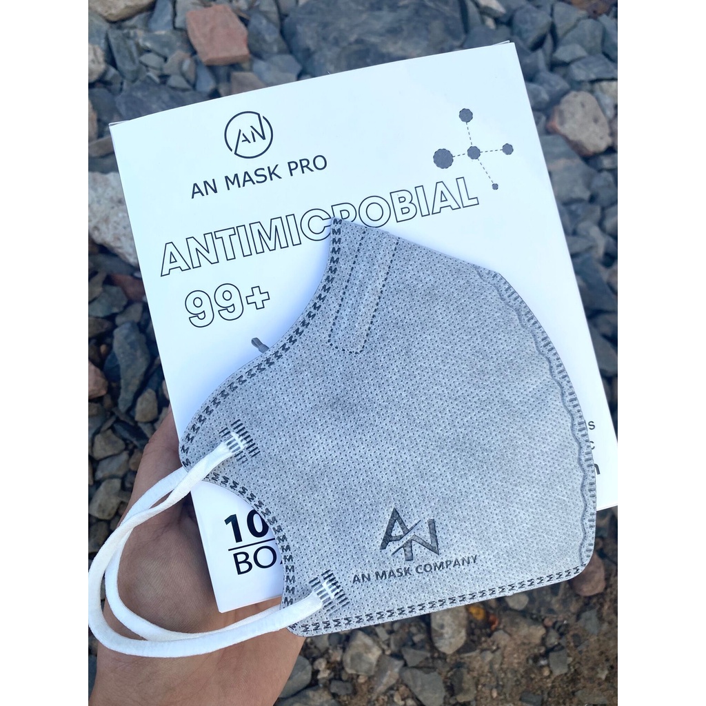 Khẩu Trang N99 6D AN Mask Pro 5 lớp lọc công nghệ nano loại bỏ 99% bụi mịn,vi khuẩn đạt chuẩn ...