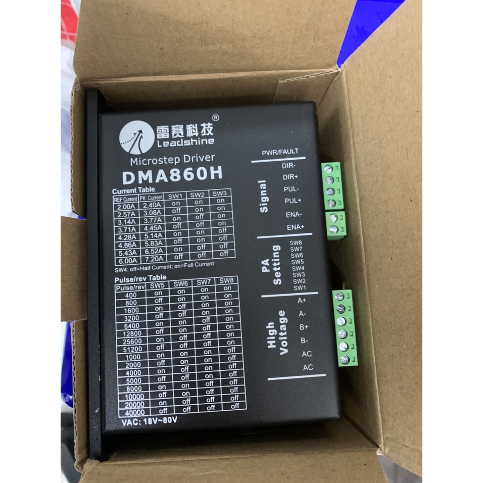 Driver điều khiển động cơ bước DMA860H | Shopee Việt Nam