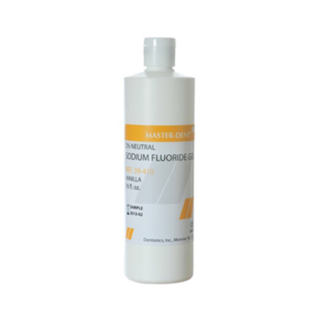 Gel Ngậm Fluoride Master-dent trung tính dưỡng chất, chứa 2% natri ...