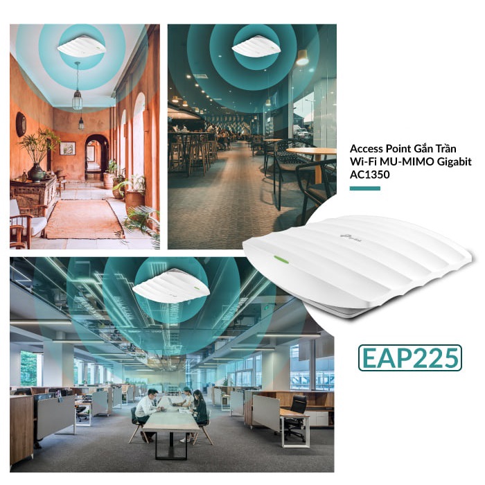 Router WiFi TP-Link EAP 225 MU-MIMO Gigabit AC1350 - Hàng Chính Hãng ...