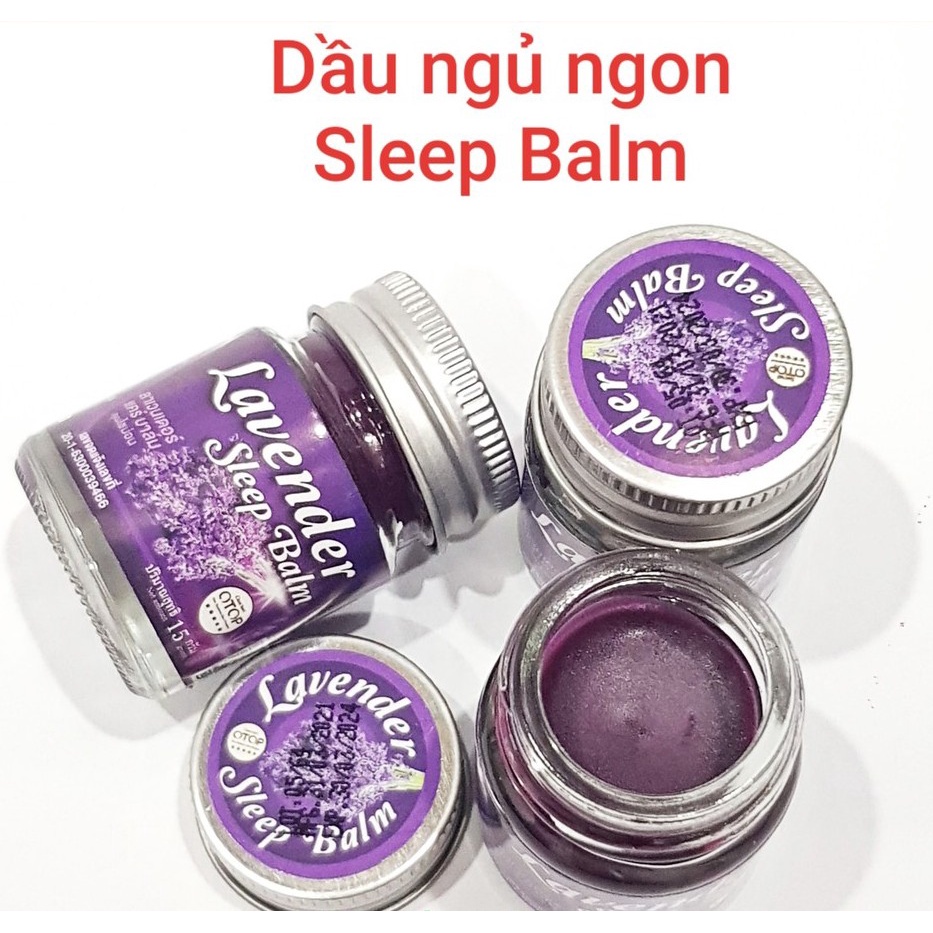LAVENDER SLEEP BALM DẦU CÙ LÀ GIÚP NGỦ NGON 15G[100%CHÍNH HÃNG] | Shopee Việt Nam