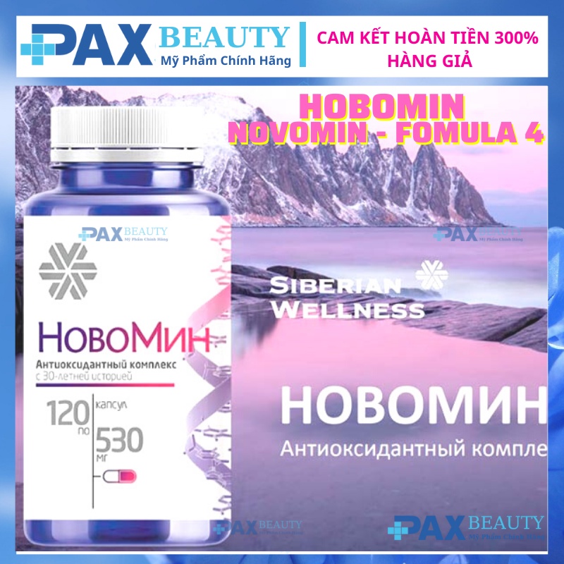 Vitamin Tổng Hợp Novomin Nội địa Nga, Hobomin Hỗ trợ sức khỏe, bổ sung ...
