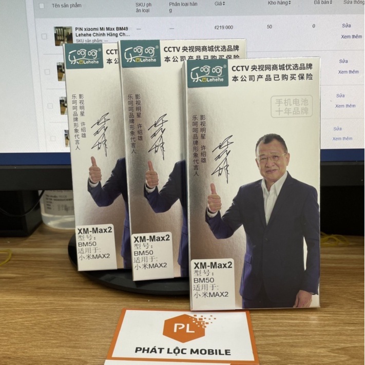 Pin BM50 Xiaomi Mi Max 2 Lehehe Chính hãng | Shopee Việt Nam