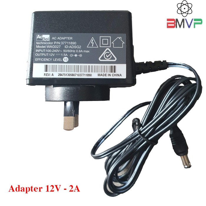 Nguồn Camera 12V-2A Acbel - Hàng chính hãng | Shopee Việt Nam