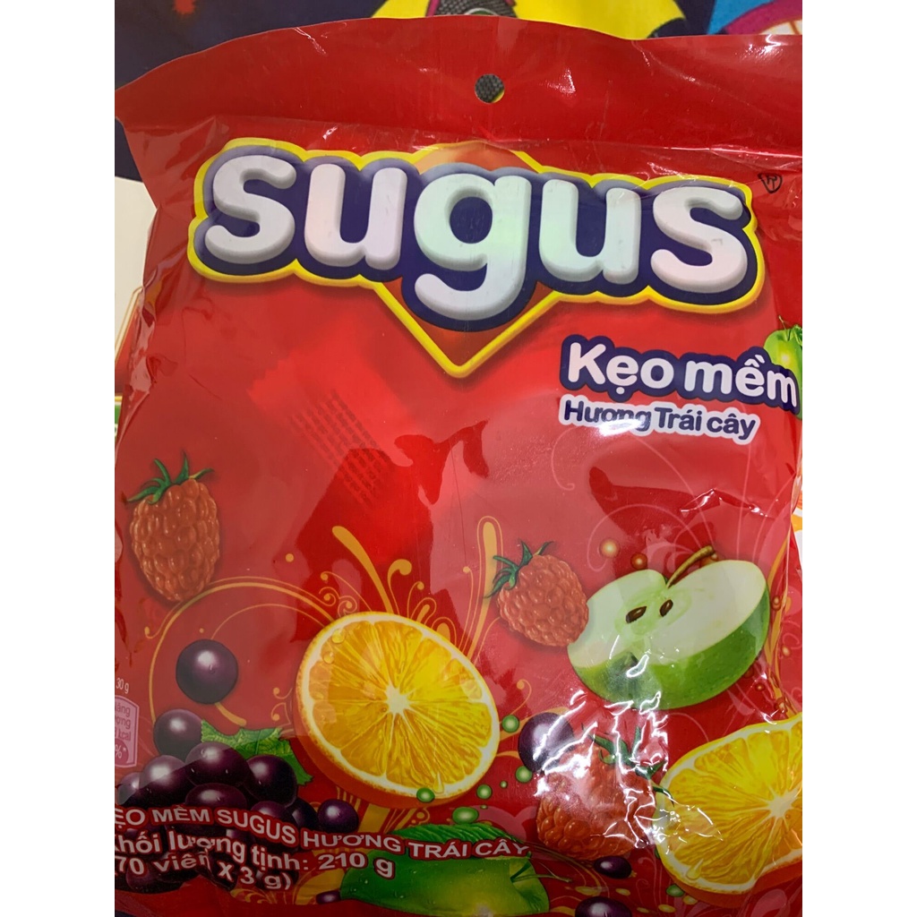 Kẹo mềm hương trái cây Sugus gói 210g | Shopee Việt Nam
