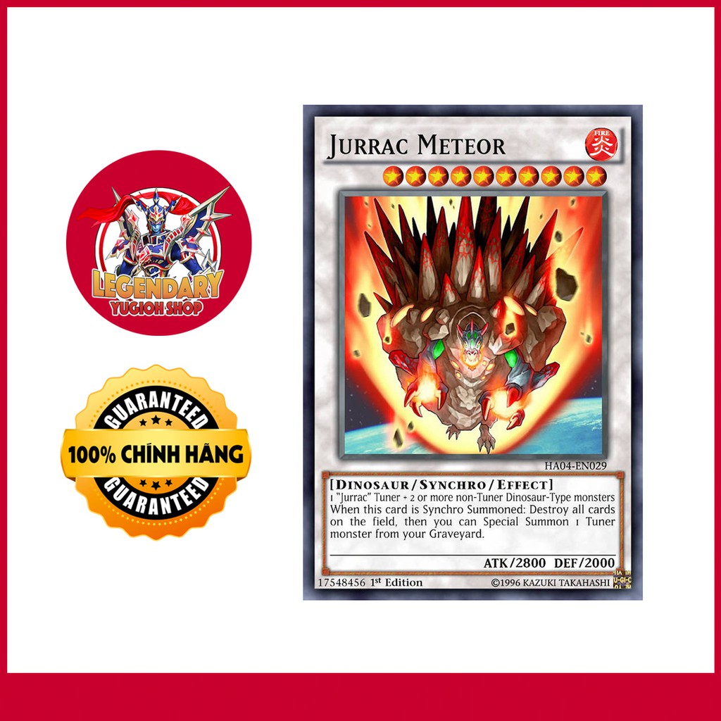 [EN][Thẻ Bài Yugioh Chính Hãng] Jurrac Meteor | Shopee Việt Nam