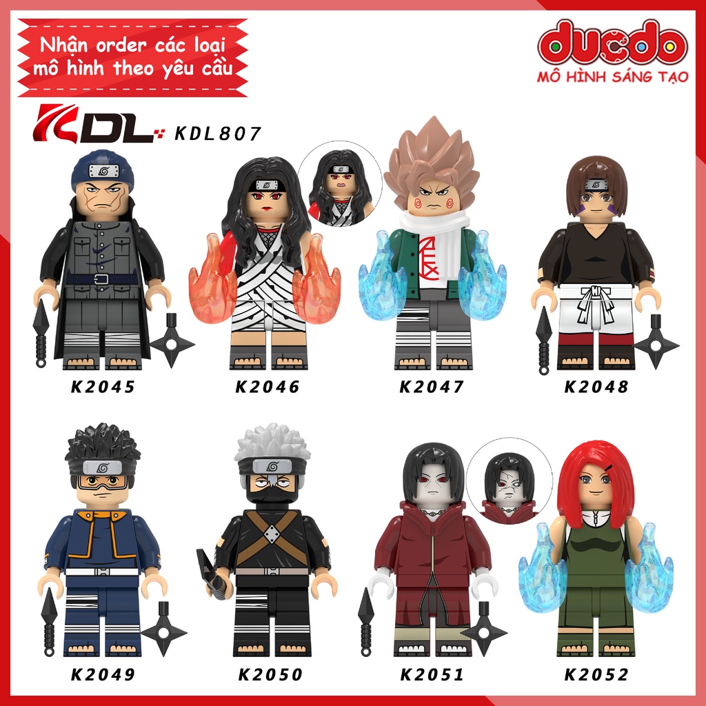 Minifigures các nhân vật trong Naruto Akatsuki mới - Đồ chơi Lắp ghép ...