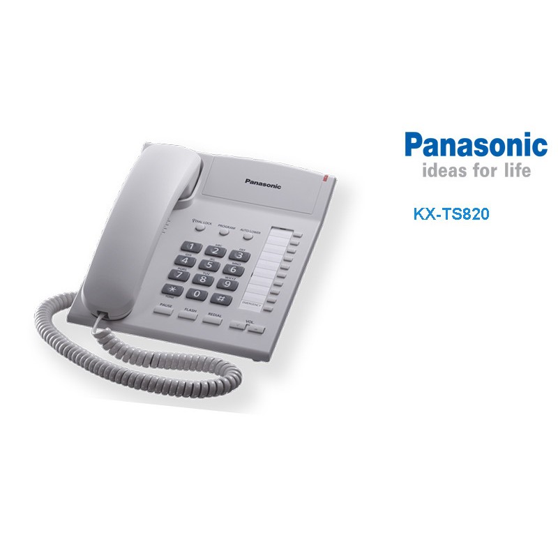 [ Hàng chính hãng ] Điện thoại bàn Panasonic KX-TS820 | Shopee Việt Nam