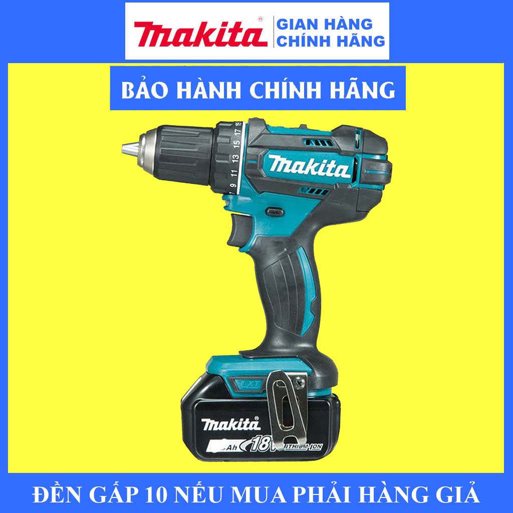 [Chính Hãng] Máy Khoan Bắt Vít dùng Pin Makita DDF482 (18V), Bảo Hành ...