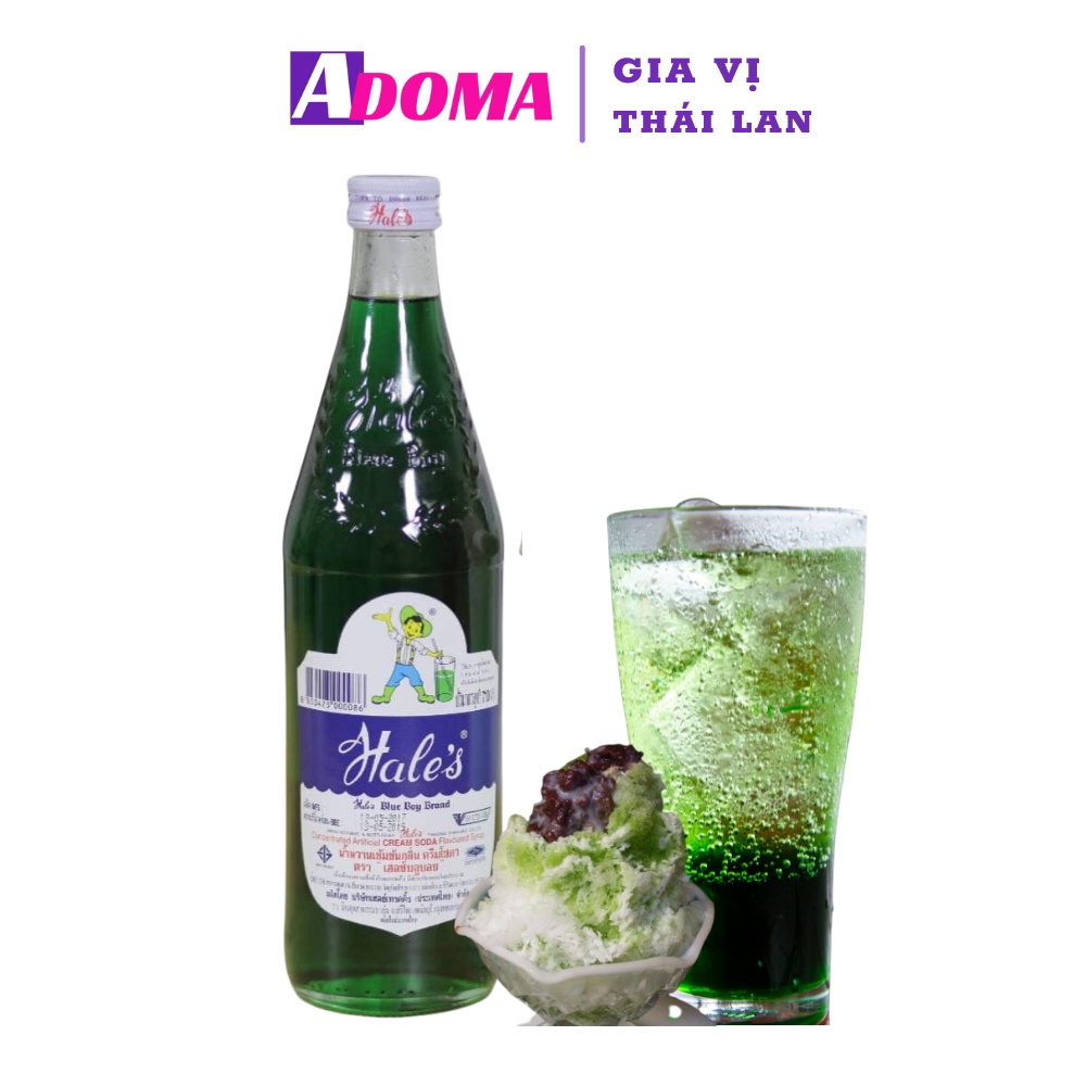 Siro Thái Lan Hale's Blue Boy đậm đặc Sala Soda 710ml | Shopee Việt Nam