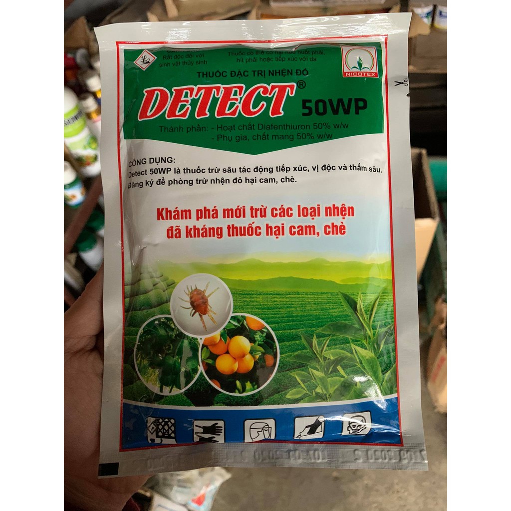 Đặc Trị Nhện Đỏ Detect 50wp (Gói 100G) | Shopee Việt Nam