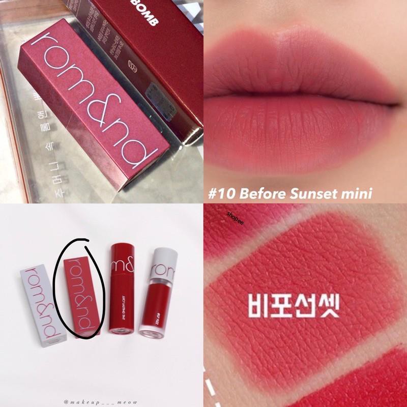 Set son lì Romand Best On My Lips Mini Kit phiên bản giới hạn 2019 ...